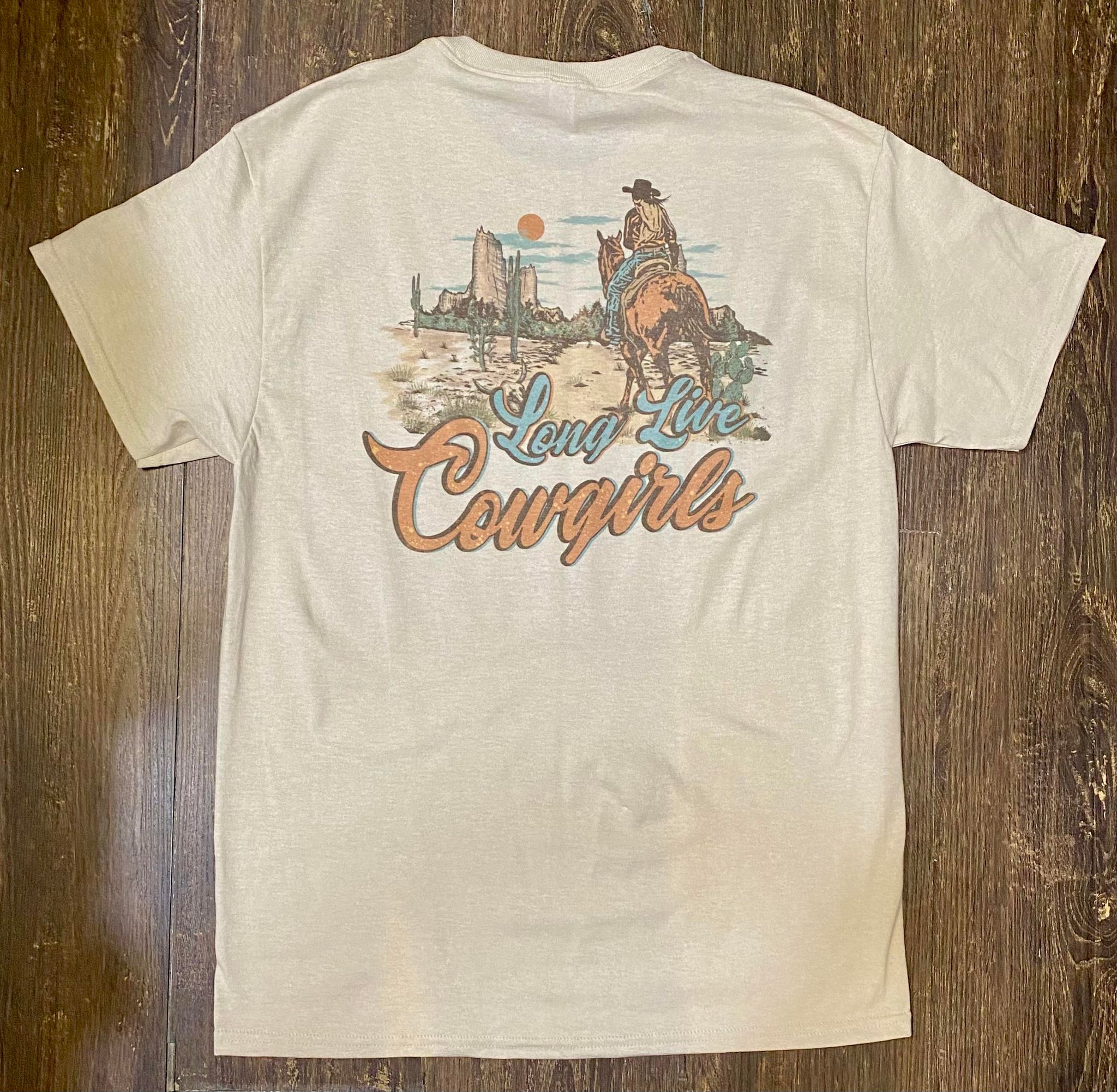 Long Live Cowgirls Short Sleeve – Twisted Teer Ranch